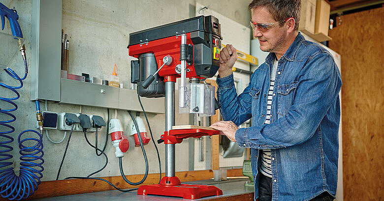 Precise drilling: Bench drills | Einhell.com.uy